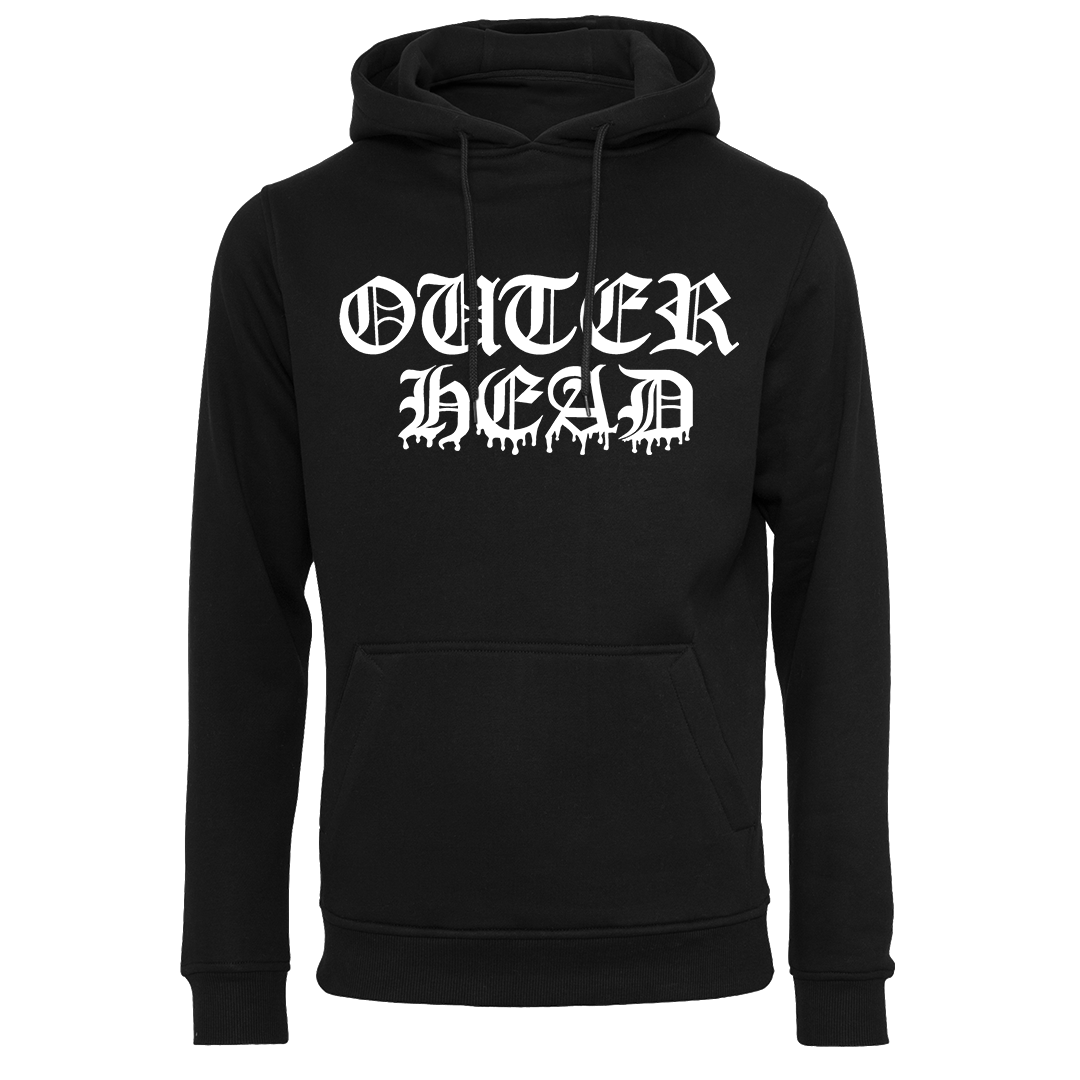 Outer Head - Logo Pullover Hoodie - Black – Heavy Threads