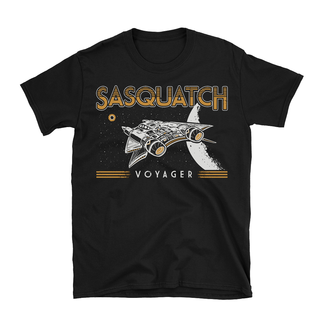 Sasquatch - Voyager T-Shirt – Heavy Threads