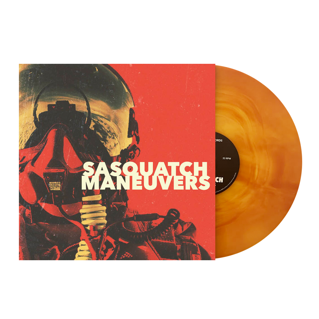 Sasquatch - Maneuvers Vinyl LP - Orange Galaxy – Heavy Threads