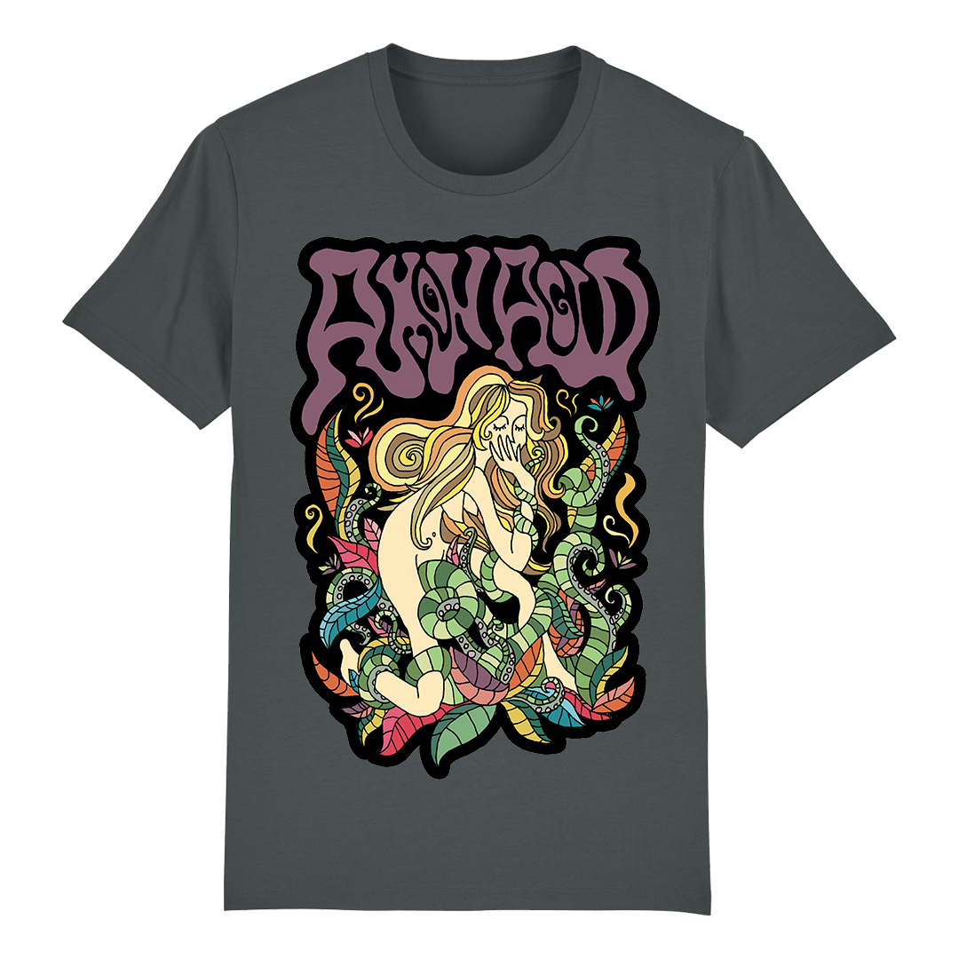 Amon Acid - Diogenesis T-Shirt - Charcoal – Heavy Threads