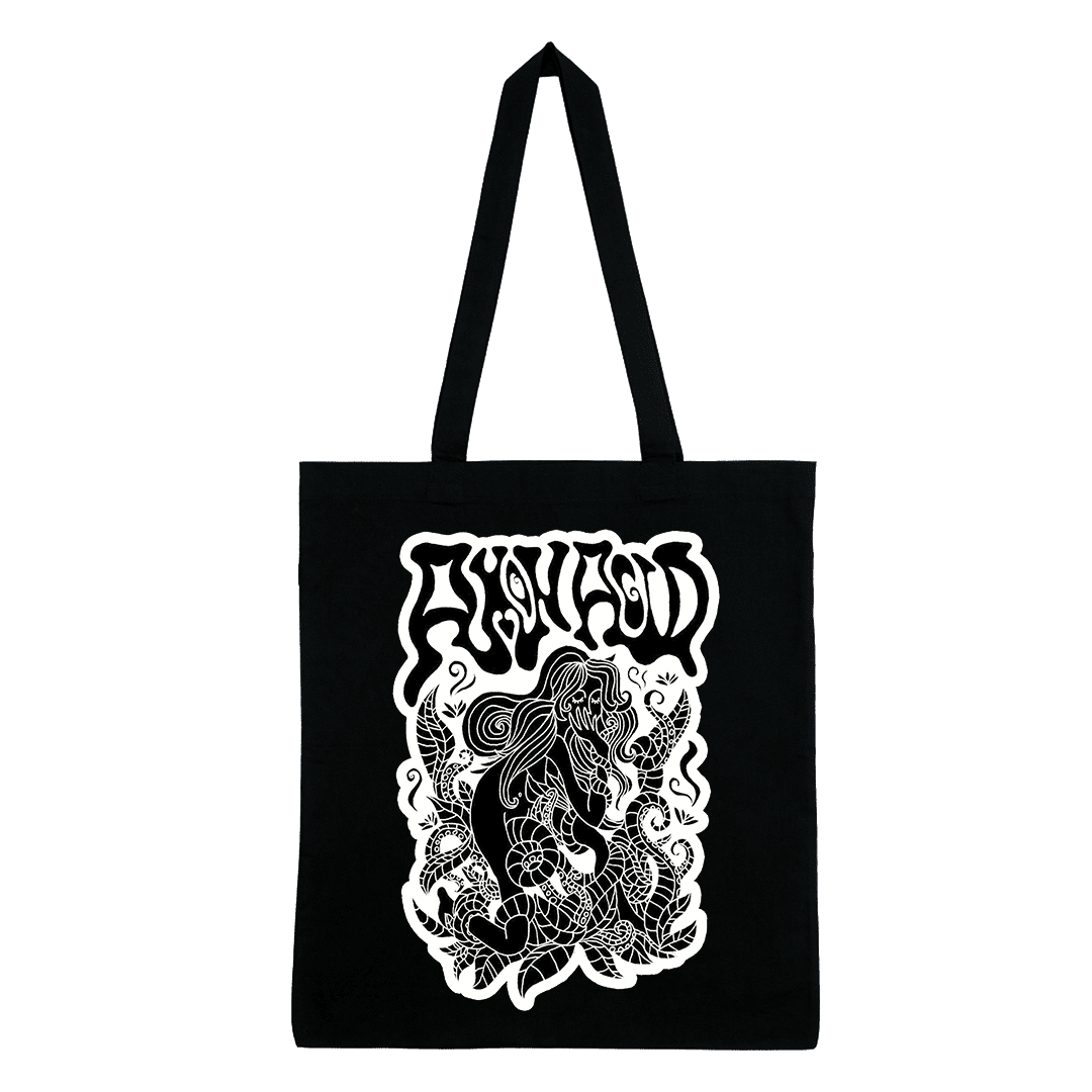 Amon Acid - Diogenesis Tote Bag - Black – Heavy Threads
