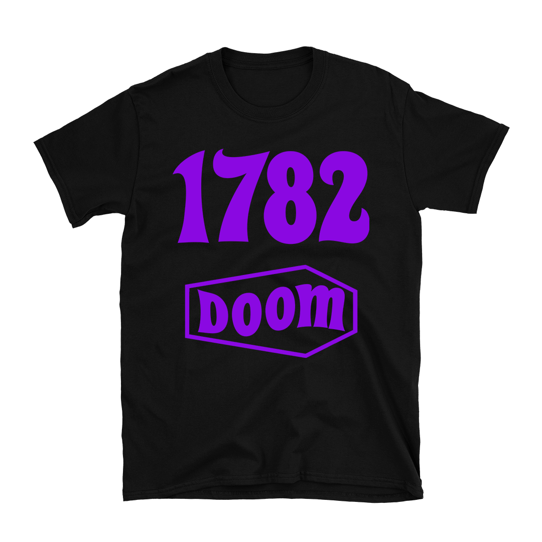 1782 - Doom Coffin T-Shirt - Black – Heavy Threads