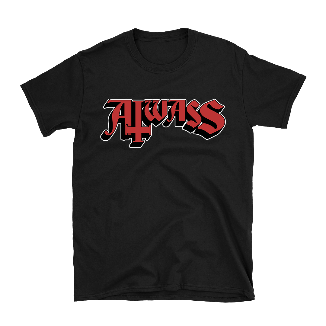 Aiwass - Black & Red Logo T-Shirt - Black – Heavy Threads