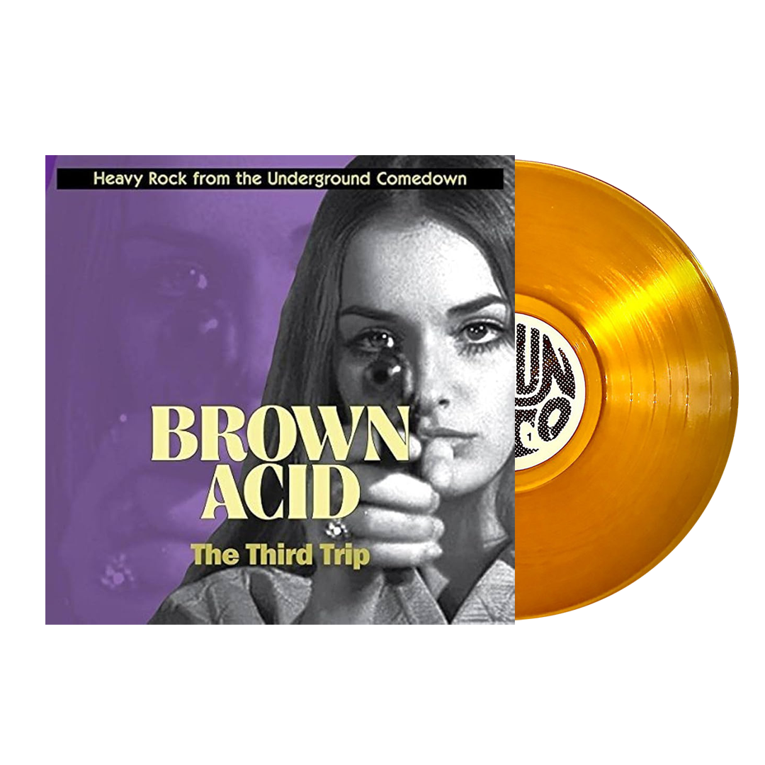 Brown Acid - The Third Trip Vinyl LP - Clear Orange – Heavy Threads