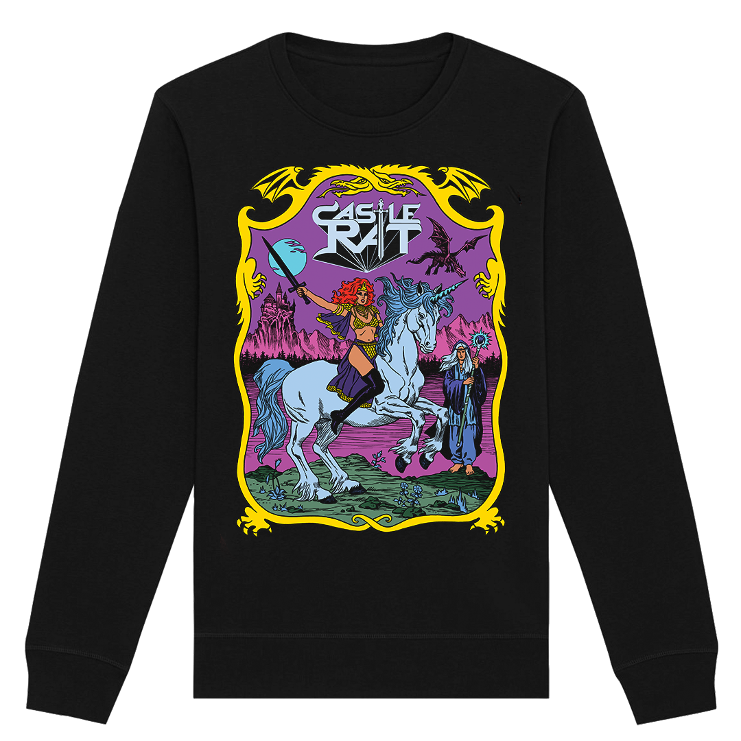 Castle Rat - Book of Beasts Crewneck Sweatshirt - Black – Heavy Threads