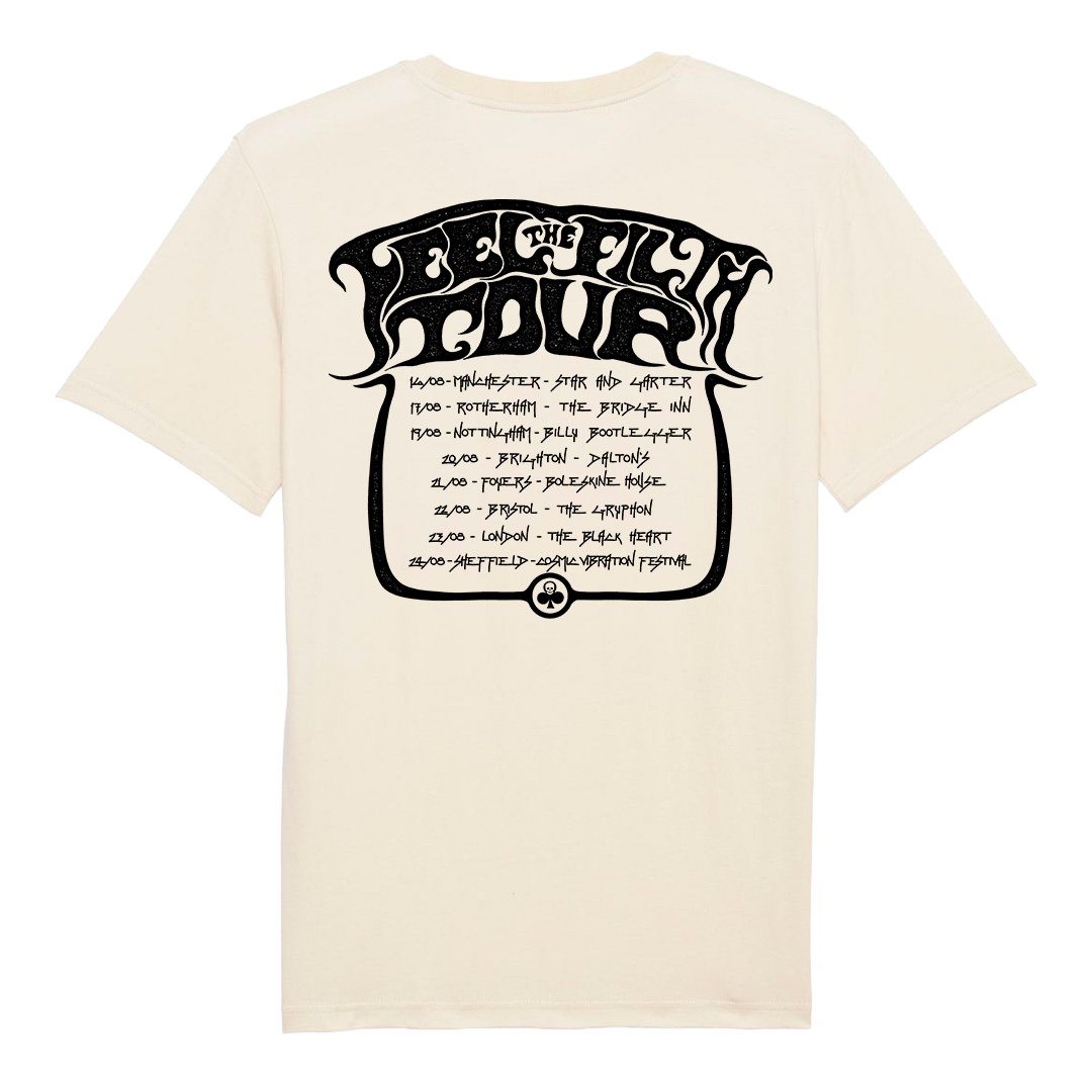 The Death Wheelers - Feel the Filth Tour T-Shirt - Natural (SALE ...