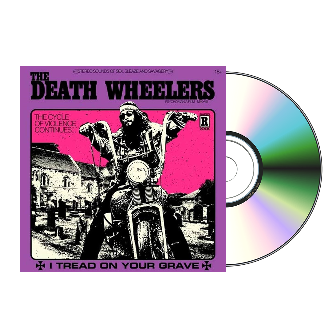 The Death Wheelers - I Tread on your Grave CD – Heavy Threads