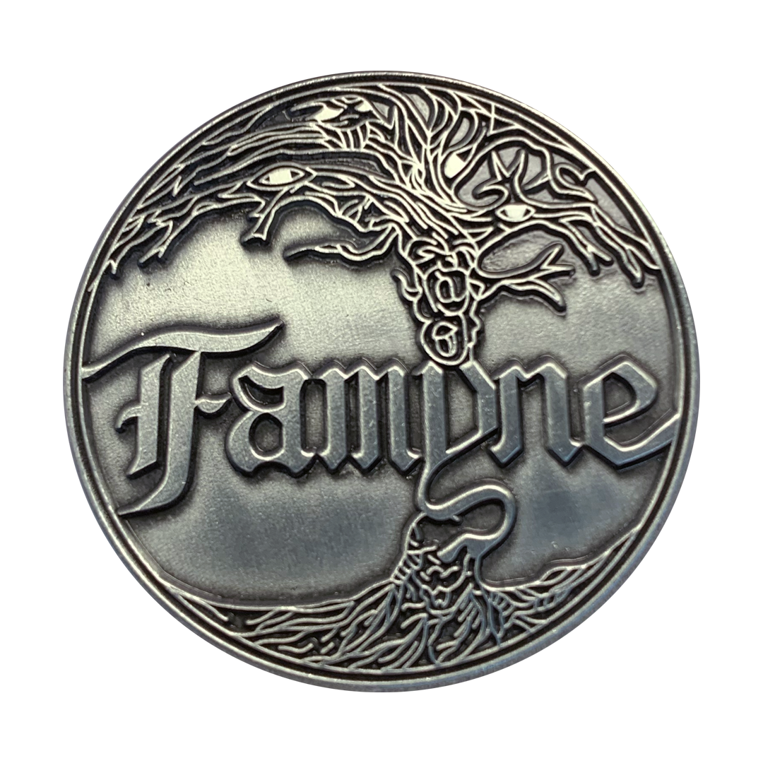 Famyne - Classic Logo Pin Badge – Heavy Threads