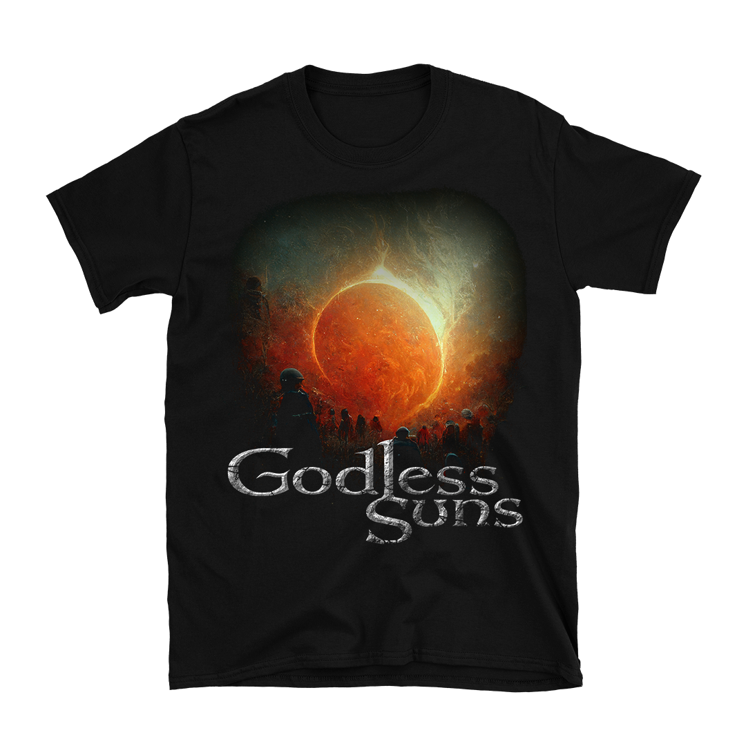 Godless Suns - Album Cover T-Shirt - Black – Heavy Threads