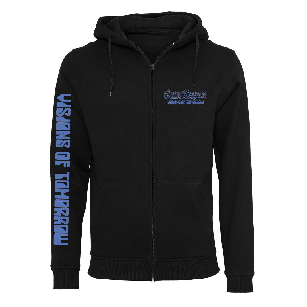 Grave Disgrace - Living Dead Zip Hoodie - Black – Heavy Threads