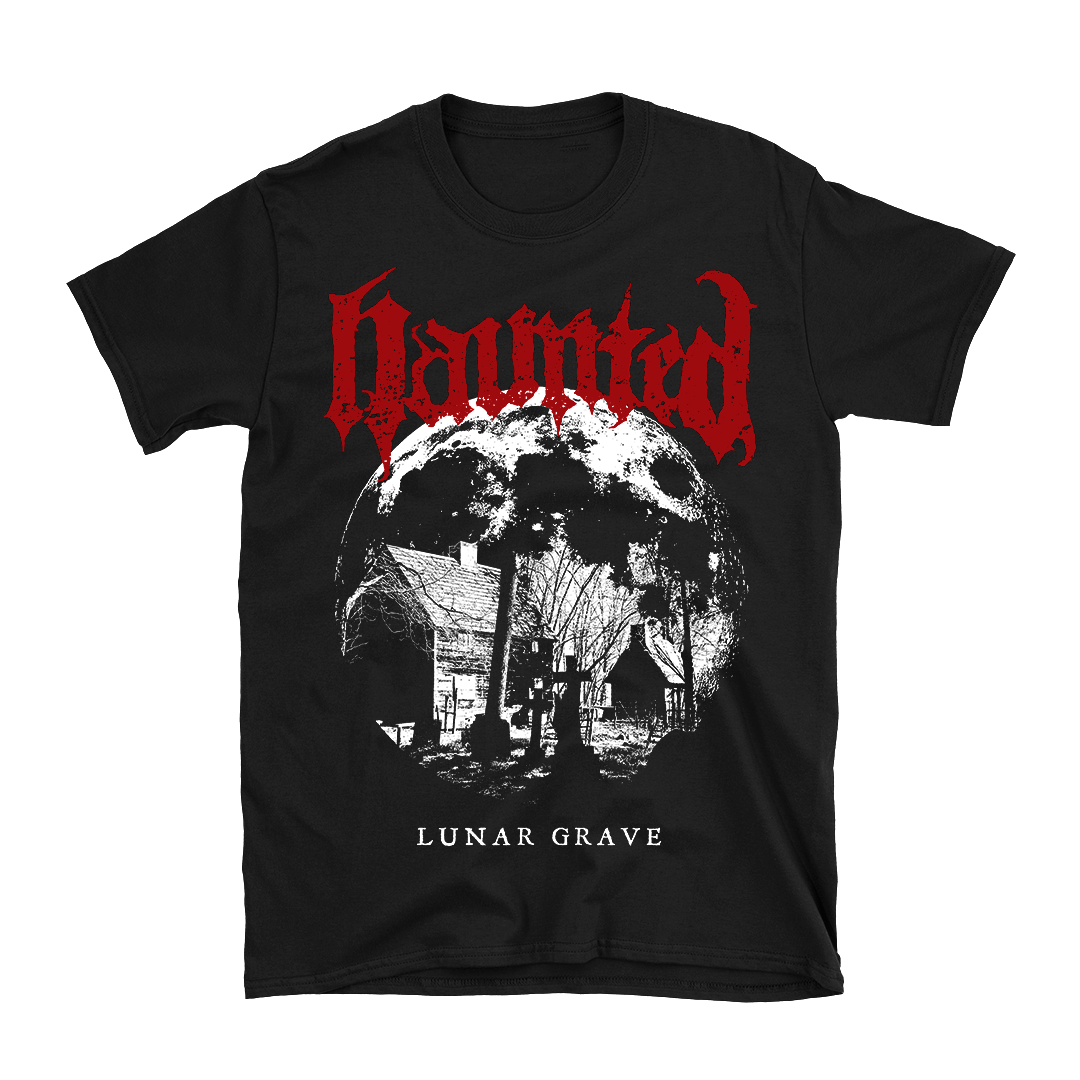 Haunted - Lunar Grave T-Shirt - Black – Heavy Threads