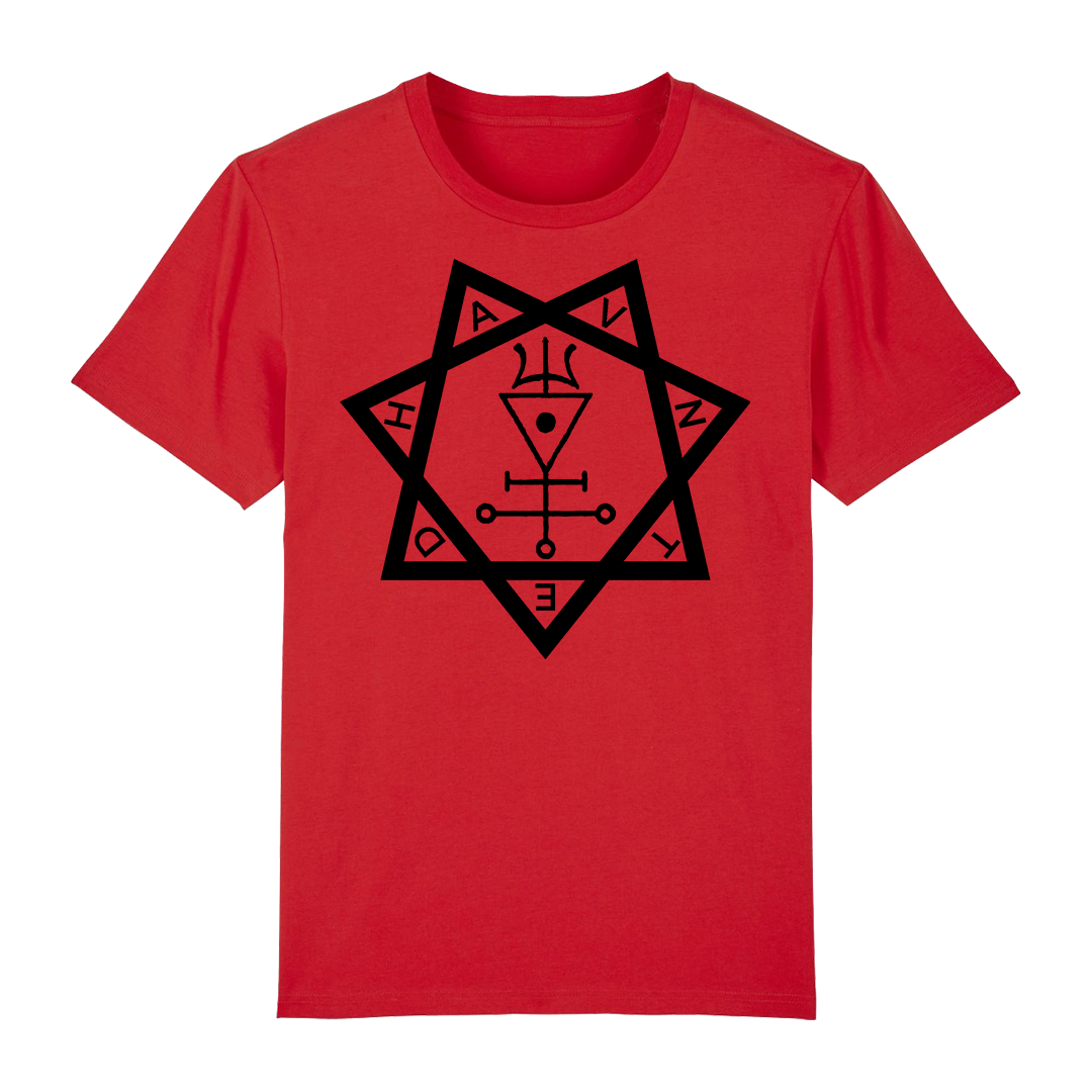 Haunted - Seal T-Shirt - Red – Heavy Threads