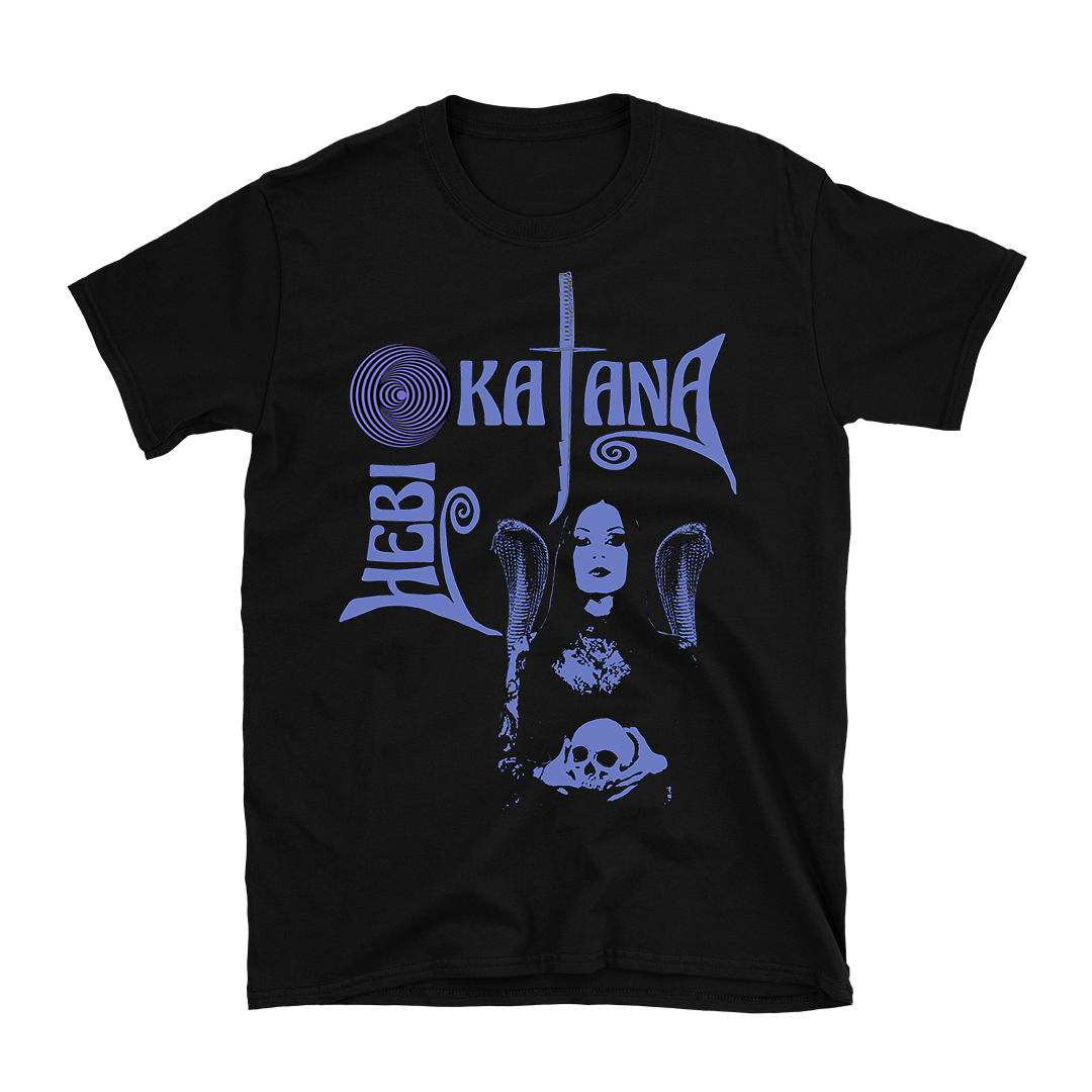 Hebi Katana - Doomed Katana Witch T-Shirt - Black – Heavy Threads