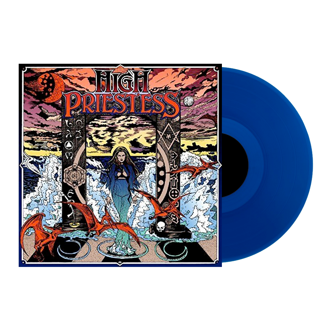 High Priestess - High Priestess Vinyl LP - Blue – Heavy Threads