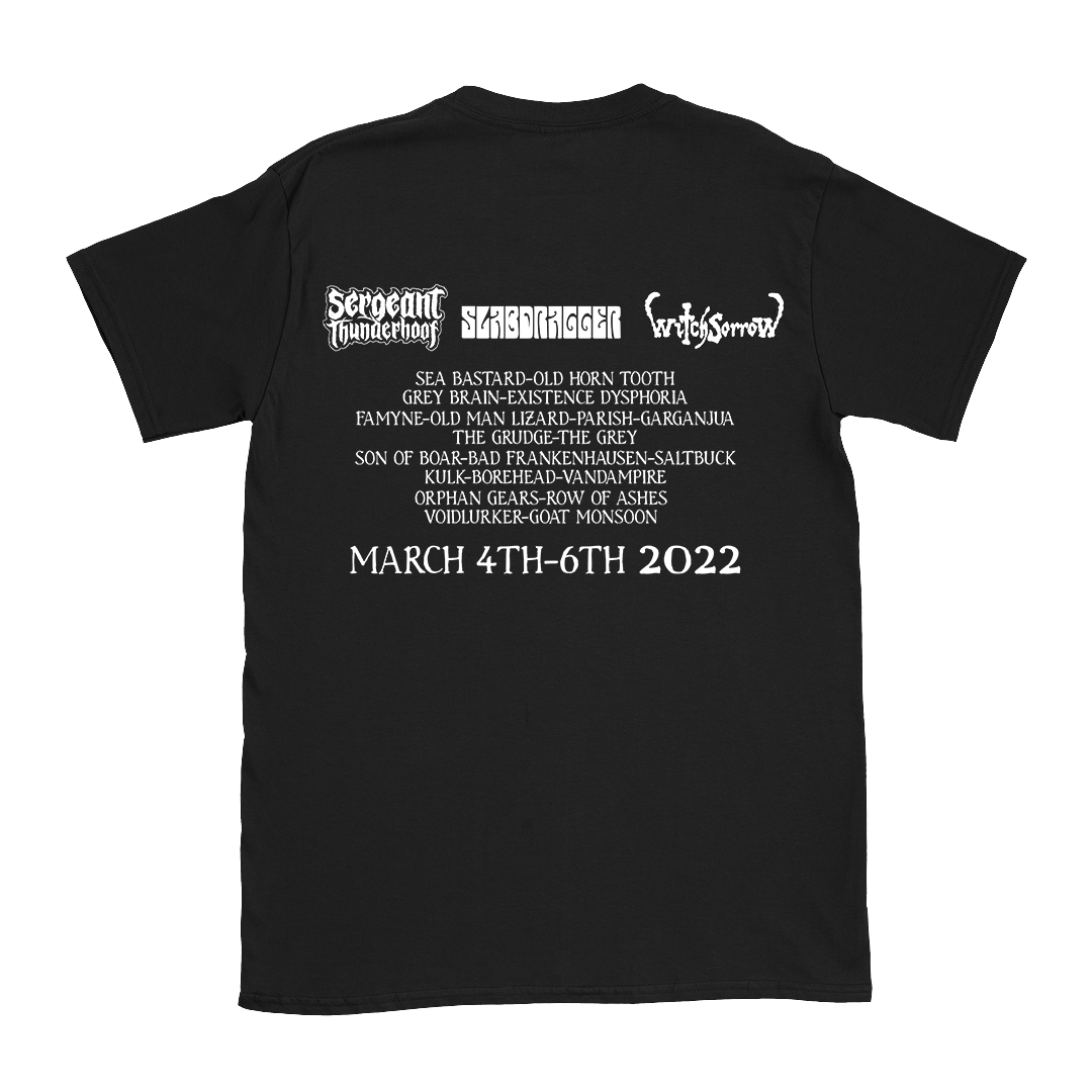 London Doom Collective - Masters Of The Riff 2022 T-Shirt - Black ...
