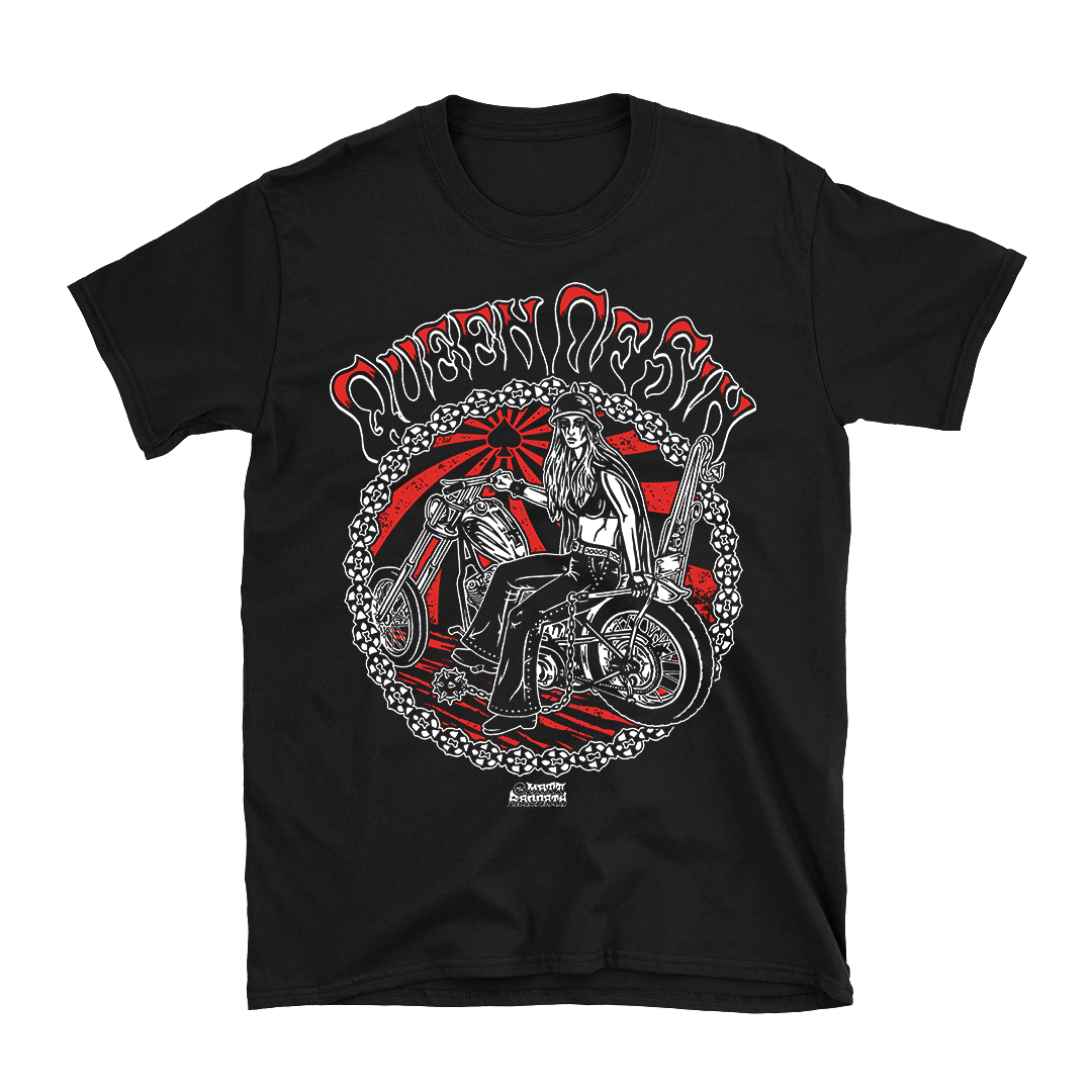 Matt Sabbath - Queen Of Sin T-Shirt - Black – Heavy Threads
