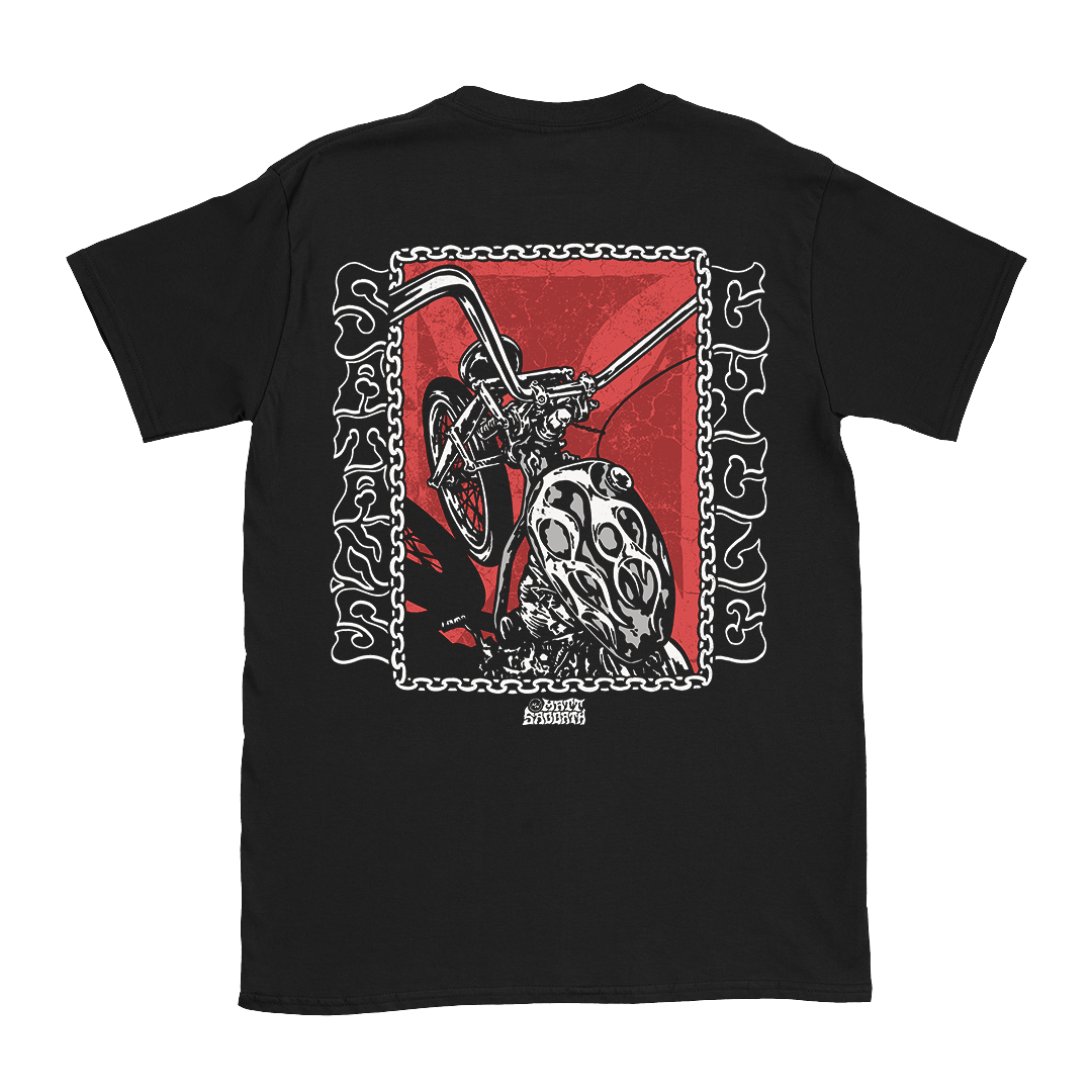 Matt Sabbath - Satan’s Cycle Double Sided T-Shirt - Black – Heavy Threads