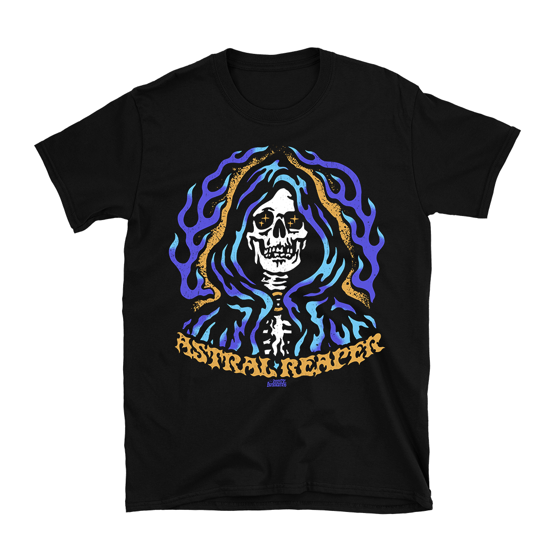 Matt Sabbath - Astral Reaper T-Shirt - Black – Heavy Threads