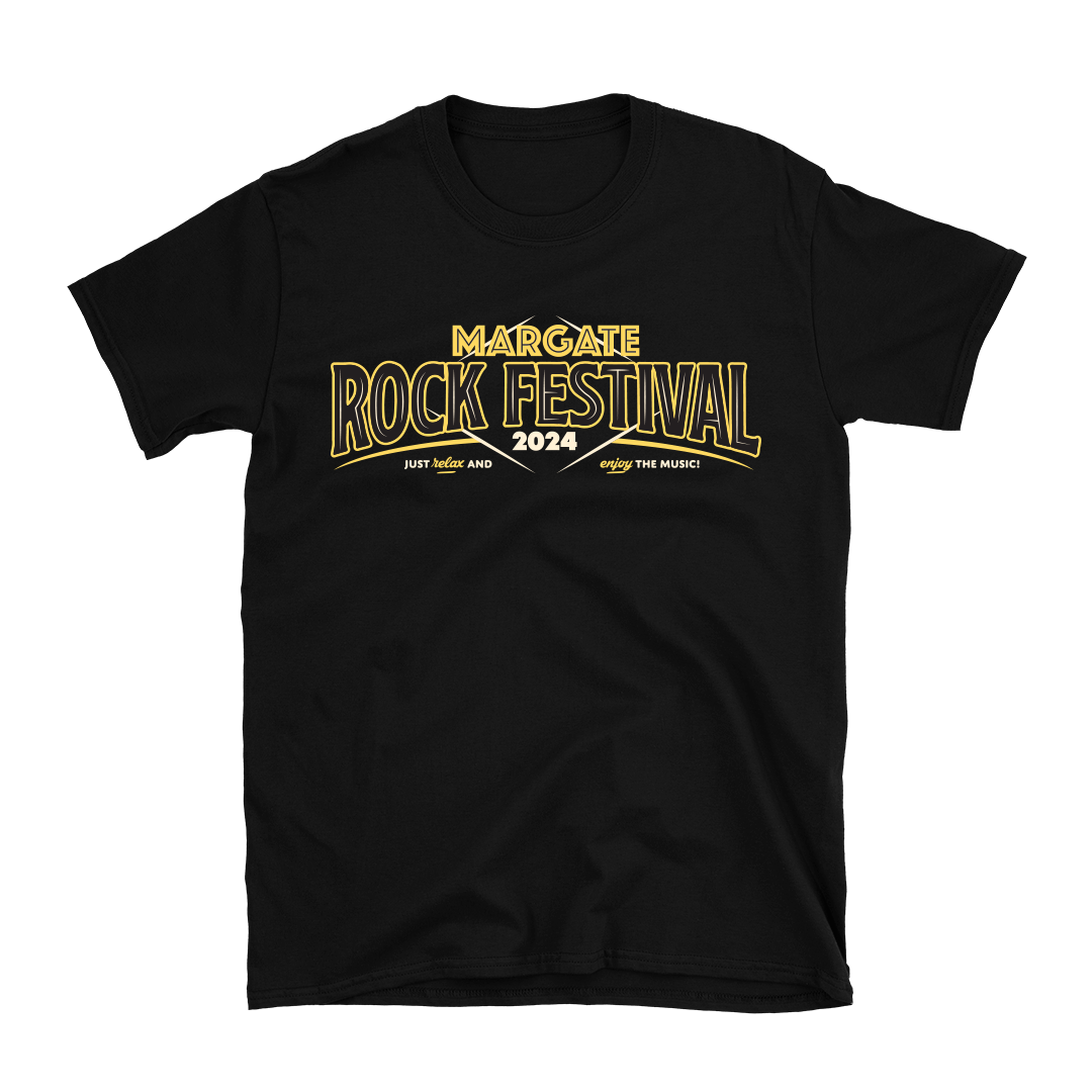 Margate Rock Festival 2024 T-Shirt - Black – Heavy Threads