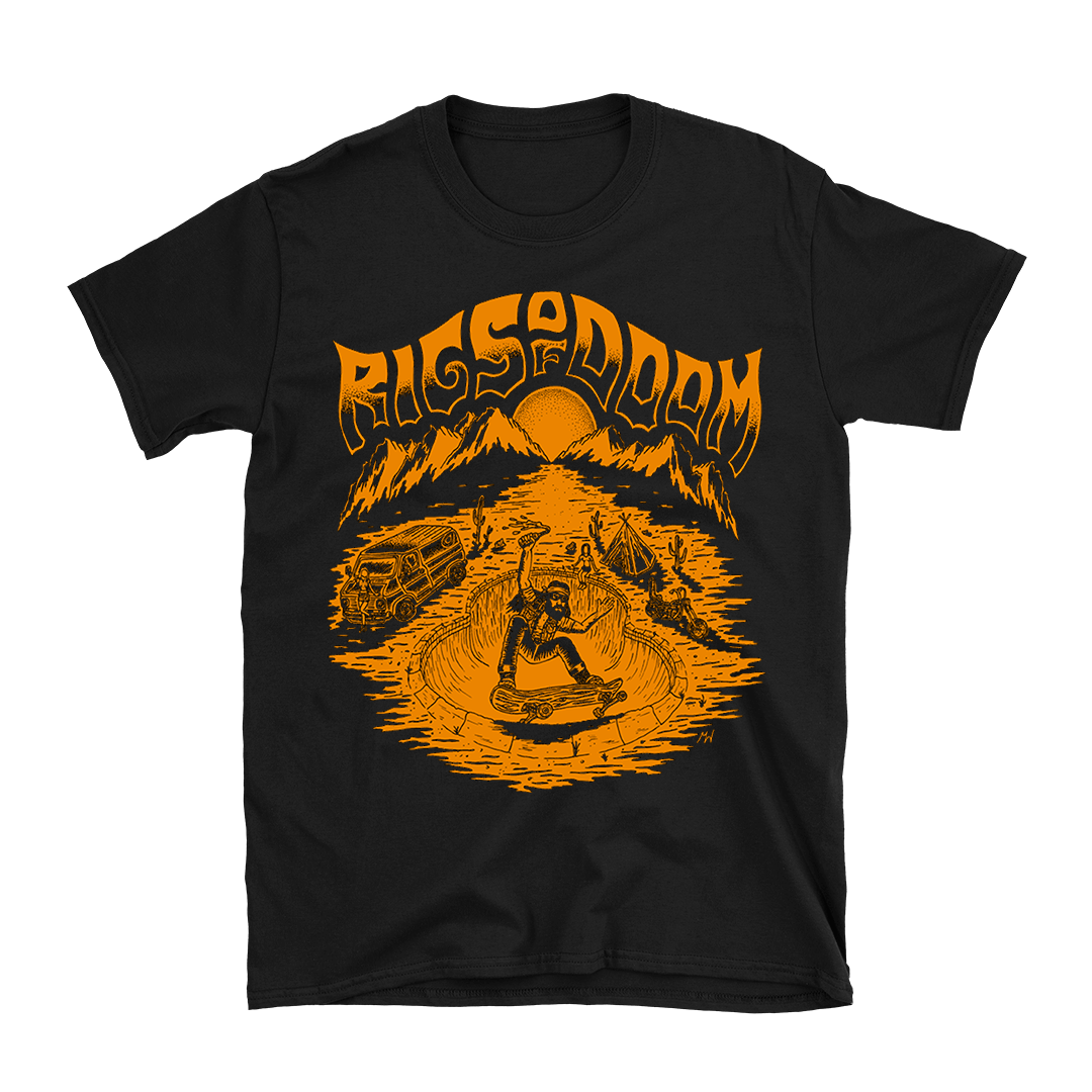 Rigs of Doom - Skater T-Shirt - Black – Heavy Threads