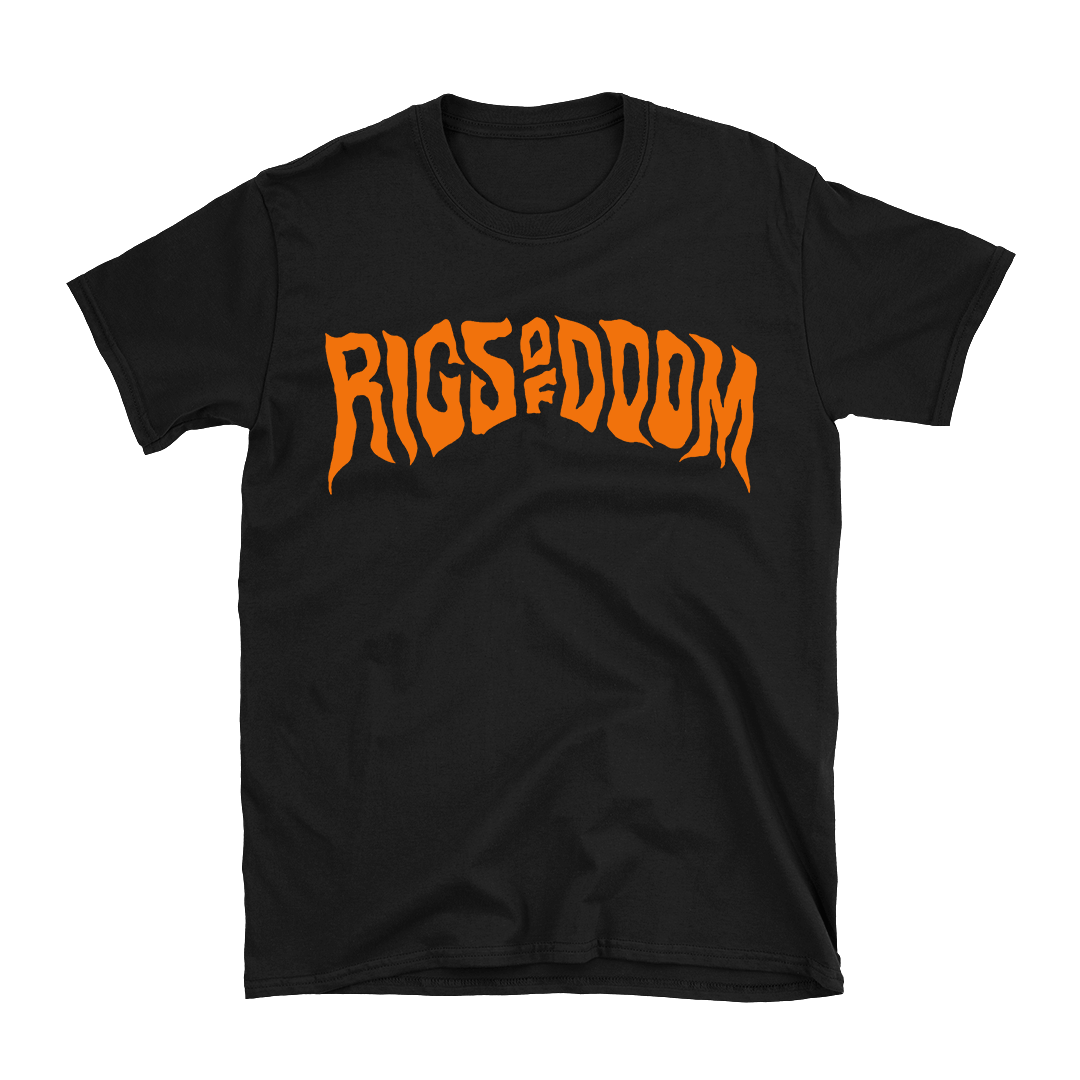 Rigs of Doom - Logo T-Shirt - Black – Heavy Threads