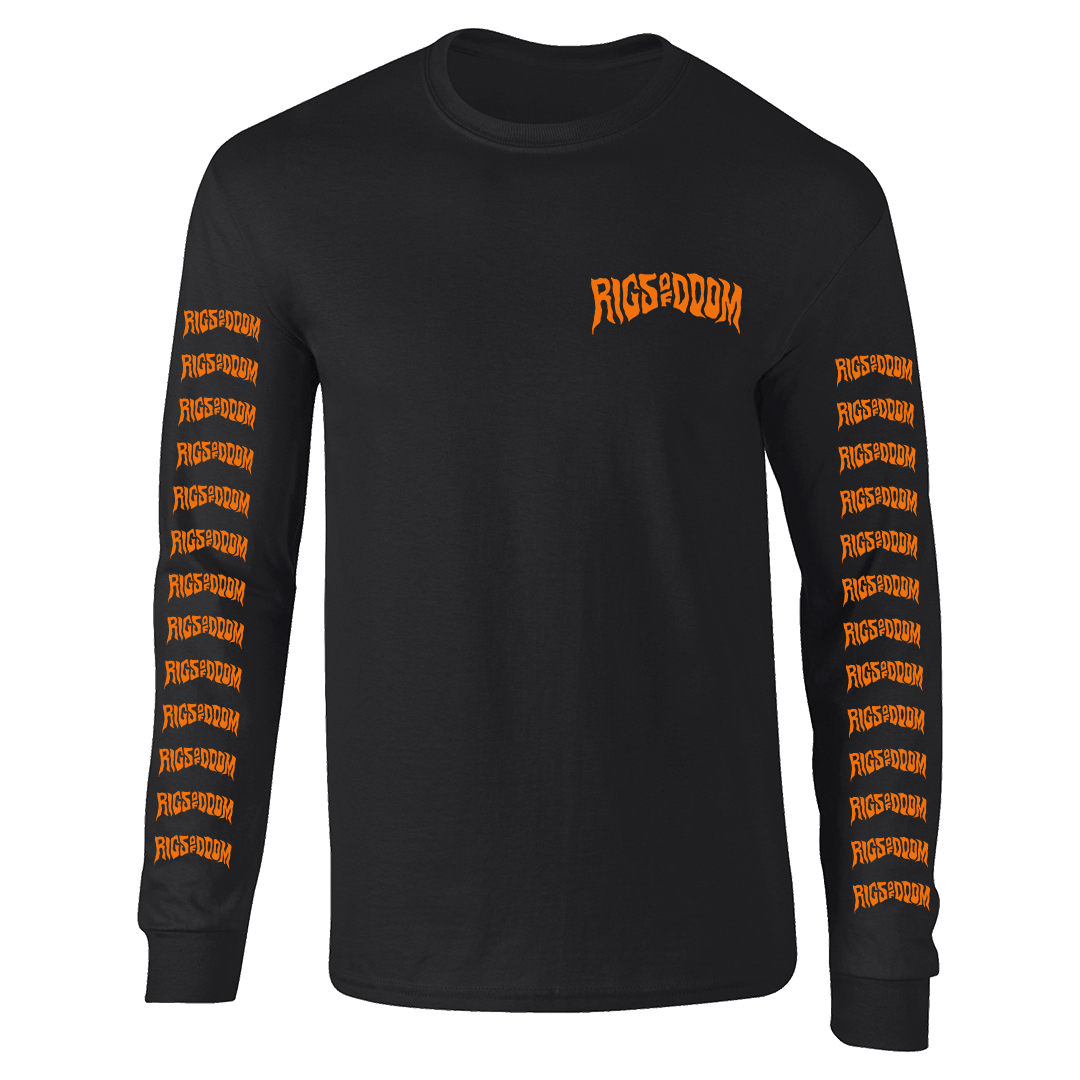 Rigs of Doom - Logo Longsleeve - Black – Heavy Threads