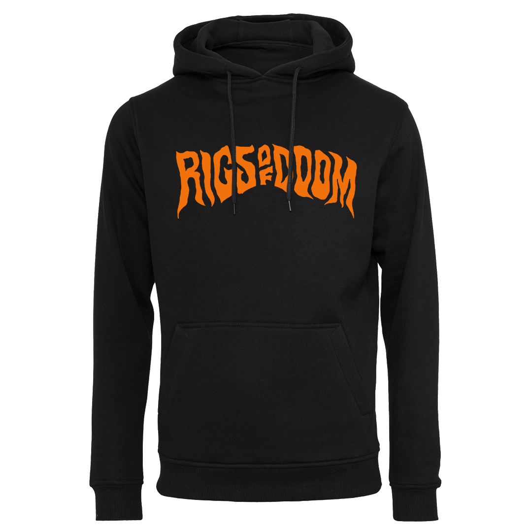 Rigs of Doom - Logo Pullover Hoodie - Black – Heavy Threads