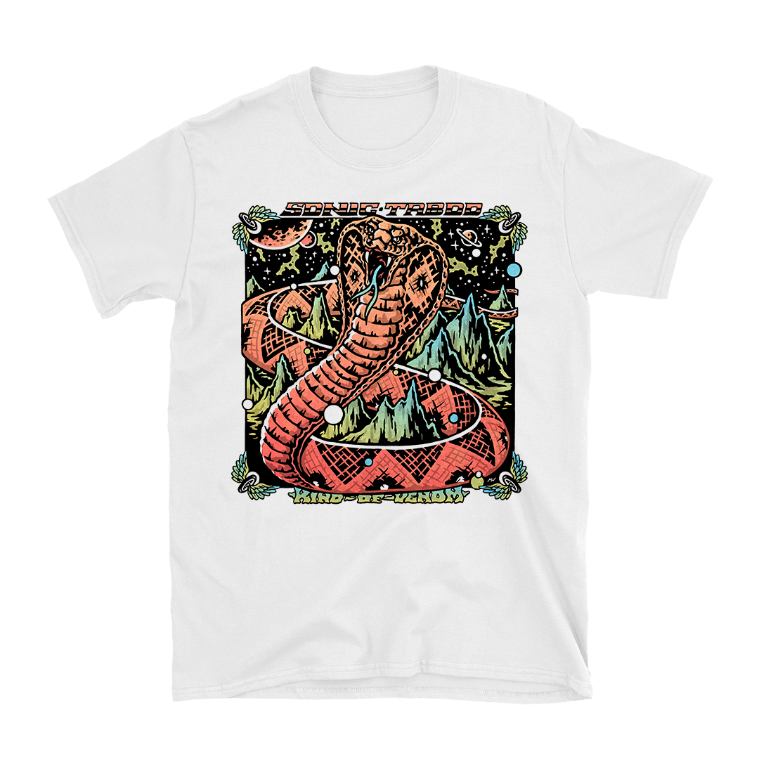 Sonic Taboo - Kind of Venom T-Shirt - White – Heavy Threads