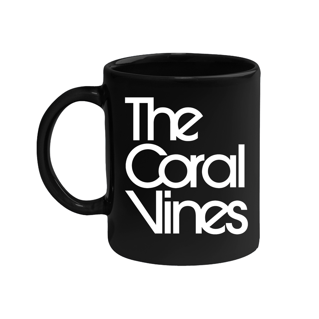 The Coral Vines - Logo Mug - Black – Heavy Threads