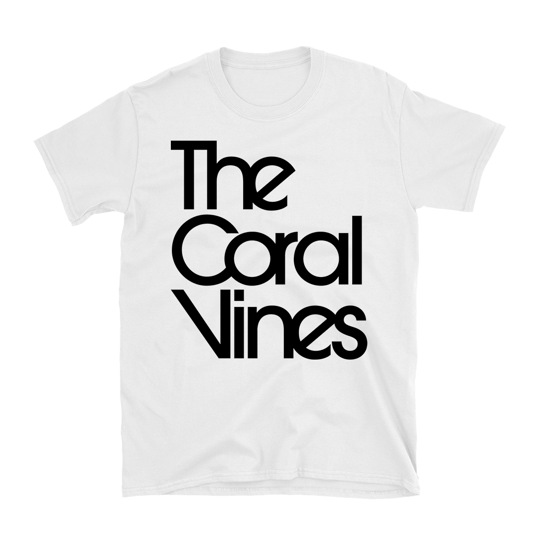 The Coral Vines - Logo T-Shirt - White – Heavy Threads