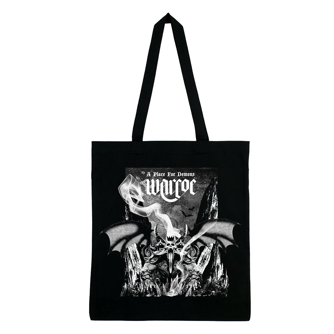 Warcoe - A Place for Demons Tote Bag - Black – Heavy Threads