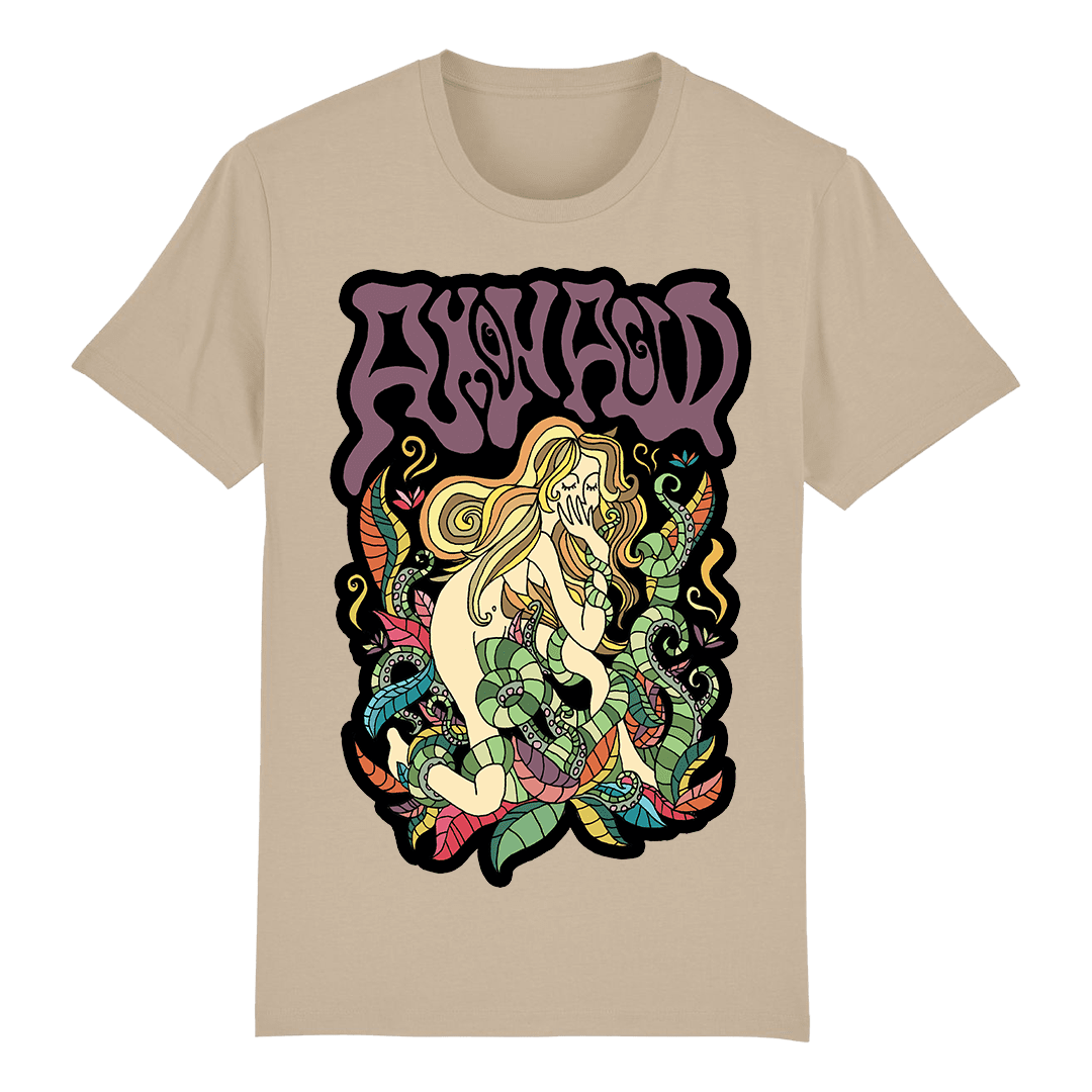 Amon Acid - Diogenesis T-Shirt - Sand – Heavy Threads
