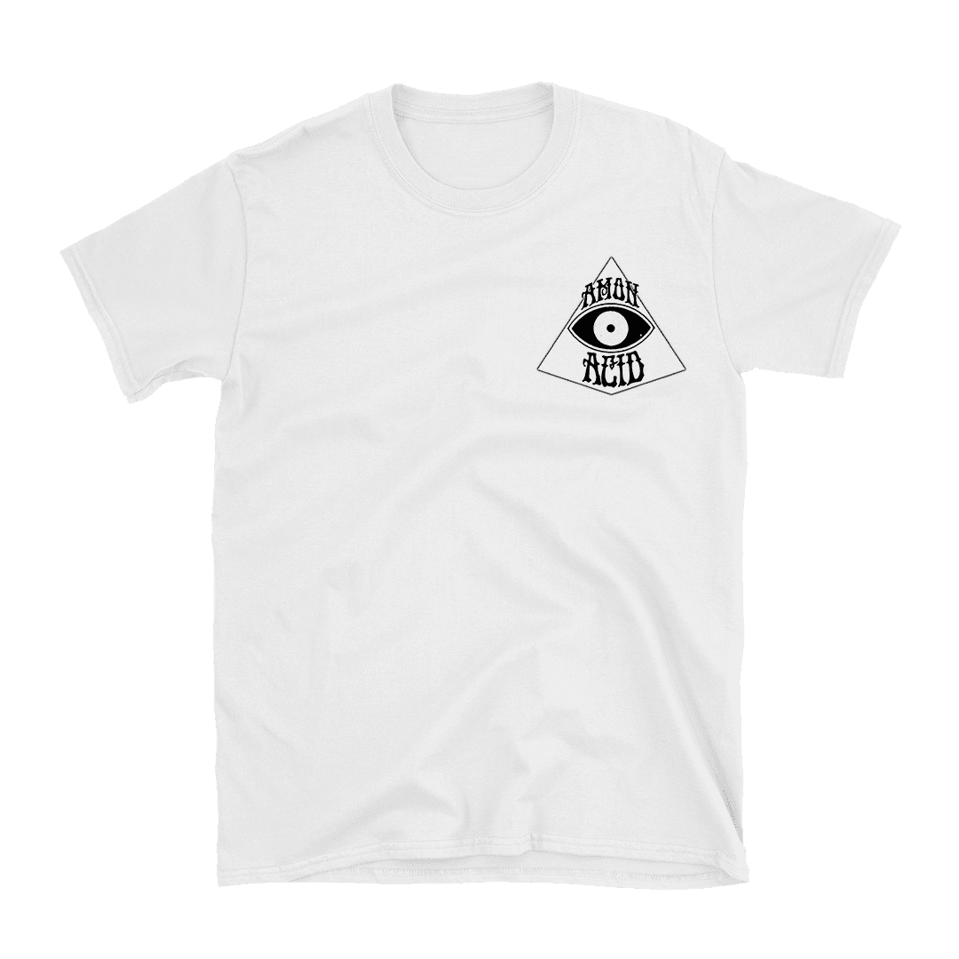 Amon Acid - Outerworlds Colour T-Shirt - White – Heavy Threads