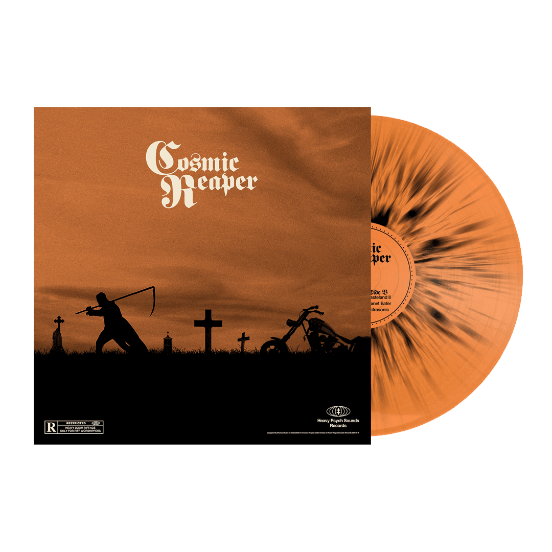 Cosmic Reaper - Cosmic Reaper Vinyl LP - Orange + Black Splatter ...